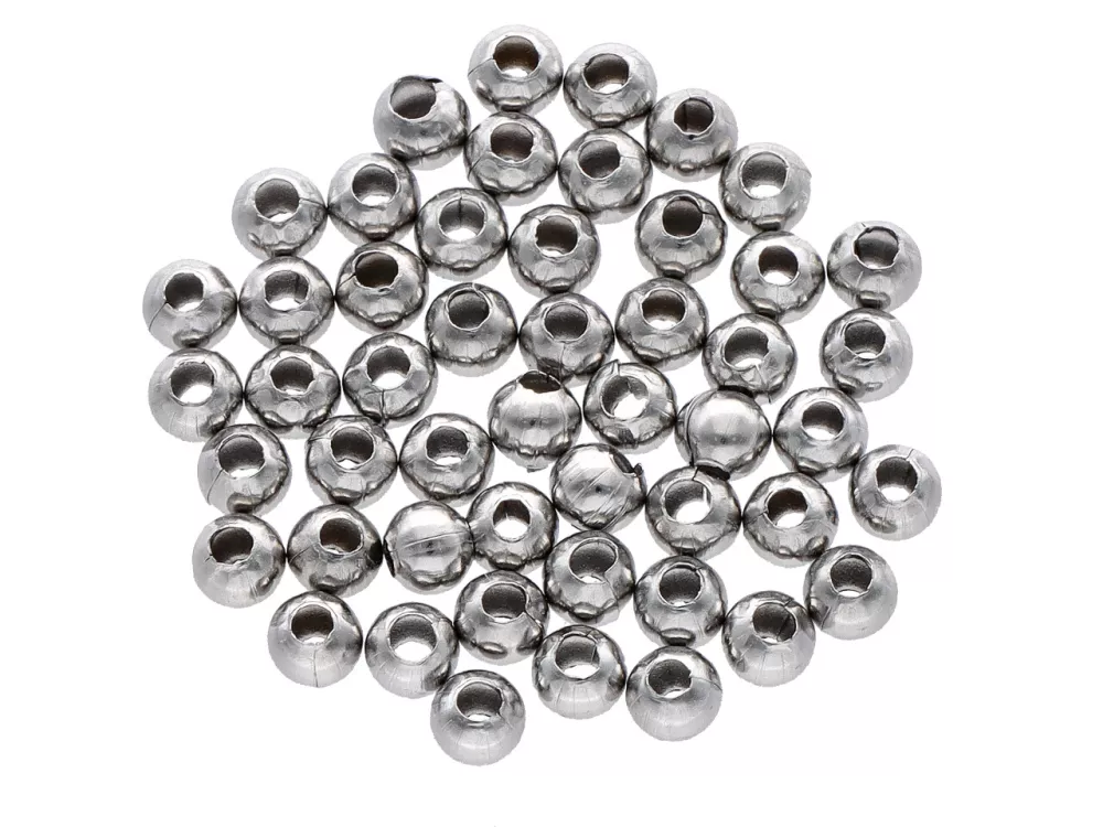 P5u30 kulki ozdobne stal chirurgiczna 2,3 mm - 50 sztuk - Kulki - W ...
