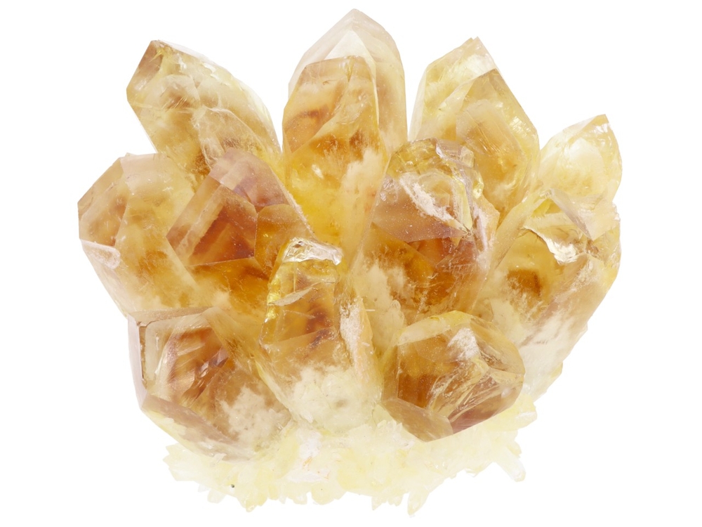 K7k66 naturalny cytryn szczotka - Minerały - Kamienie jubilerskie ...